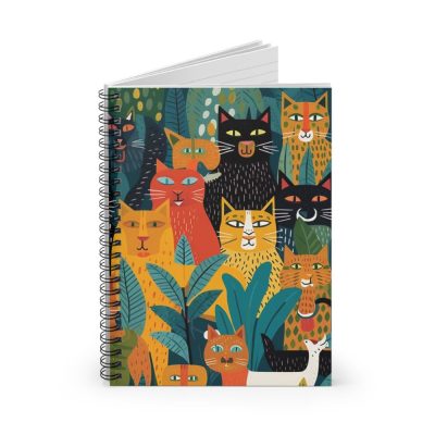 Jungle Cat Spiral Notebook | Big Cats for Untamed Dreams