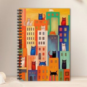 Cat Diary, Notebooks & Journals - HAPPY CATOPIA